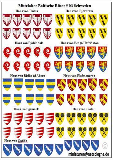 KAMAR Figuren und Modellbau Shop - Shields Baltic Knights 03 Sweden